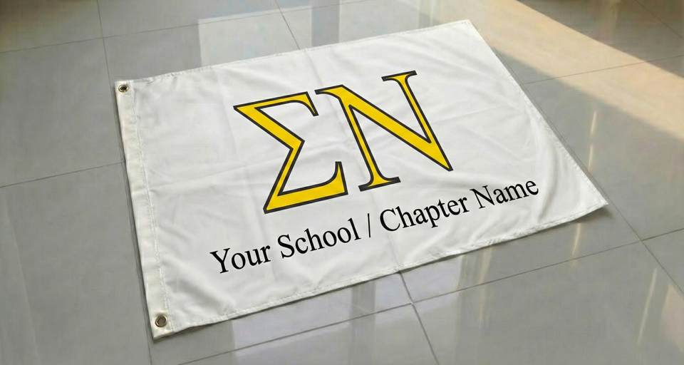Custom Sigma Nu ΣΝ SNU Fraternity Flag | Personalized / Chapter Banner ...