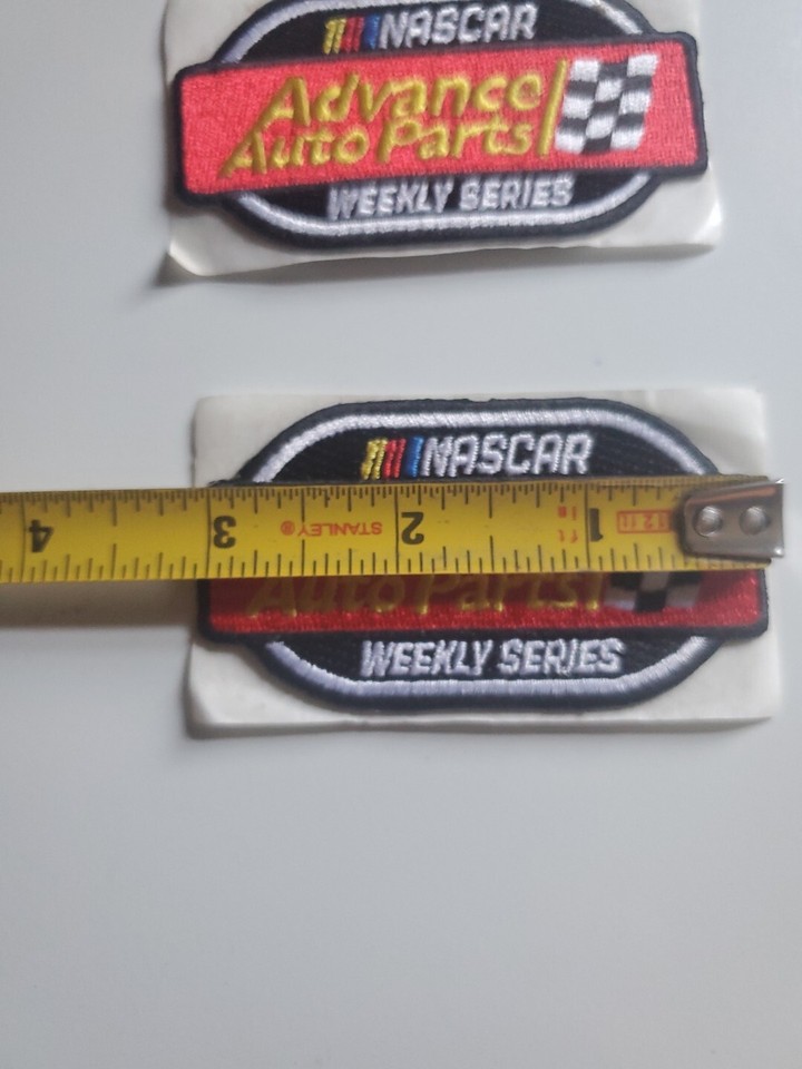 NASCAR Advance Auto Racing Series Embroidered Drivers Uniform Patch ...