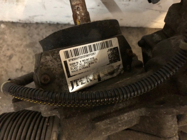 2007 R56 BMW Mini 1598cc Petrol Electric Powered Steering Rack ...