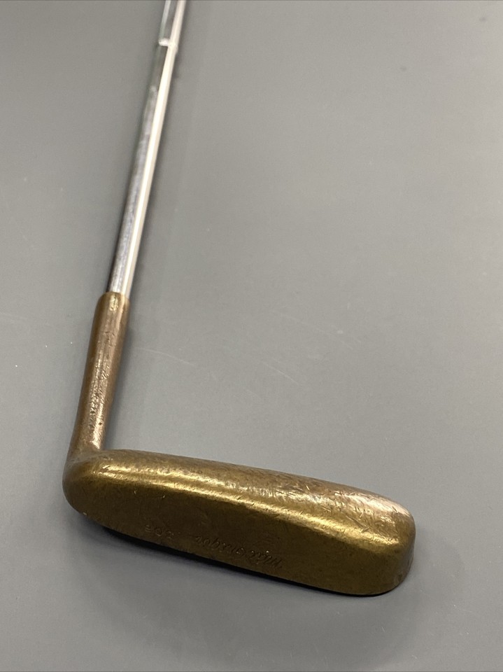 Vintage Macgregor 306 Brass Putter Mallet Vtg Golf Putter | eBay