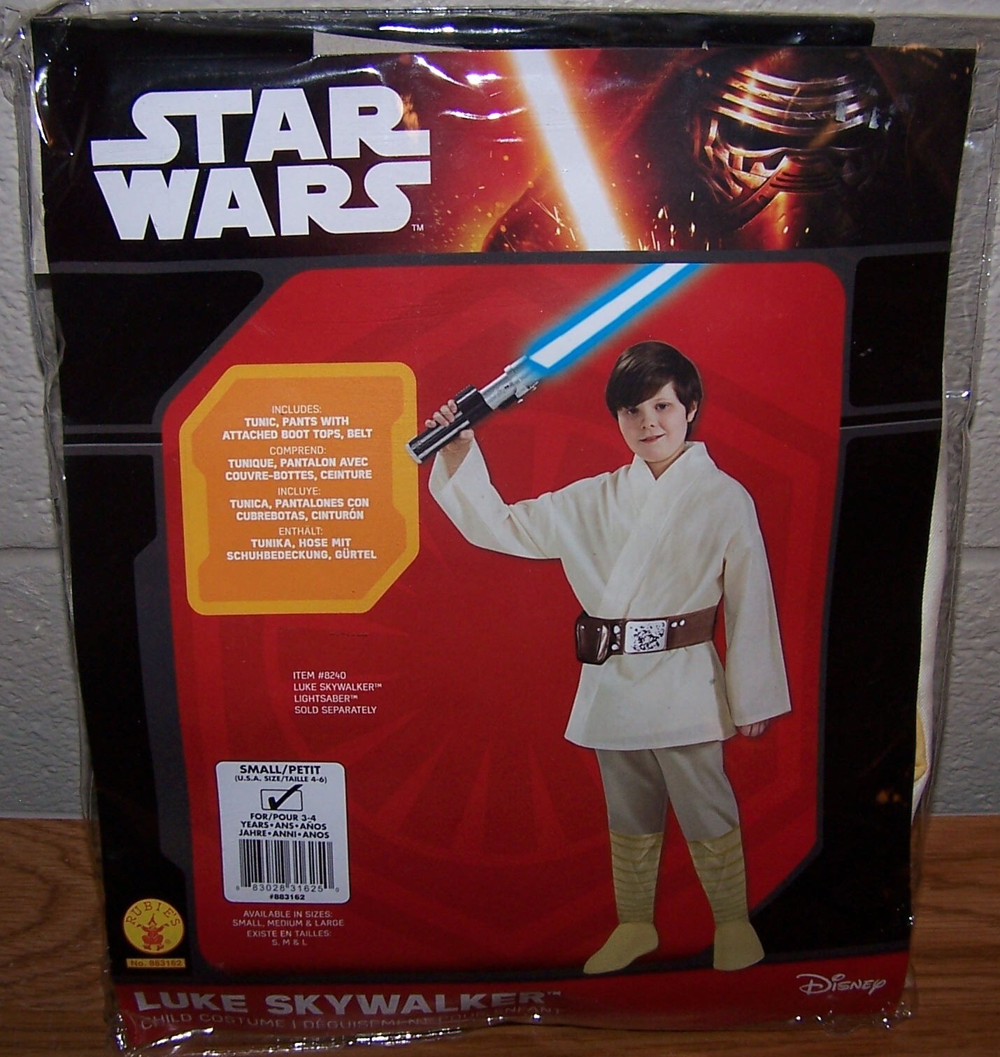 Luke Skywalker Boys Costume