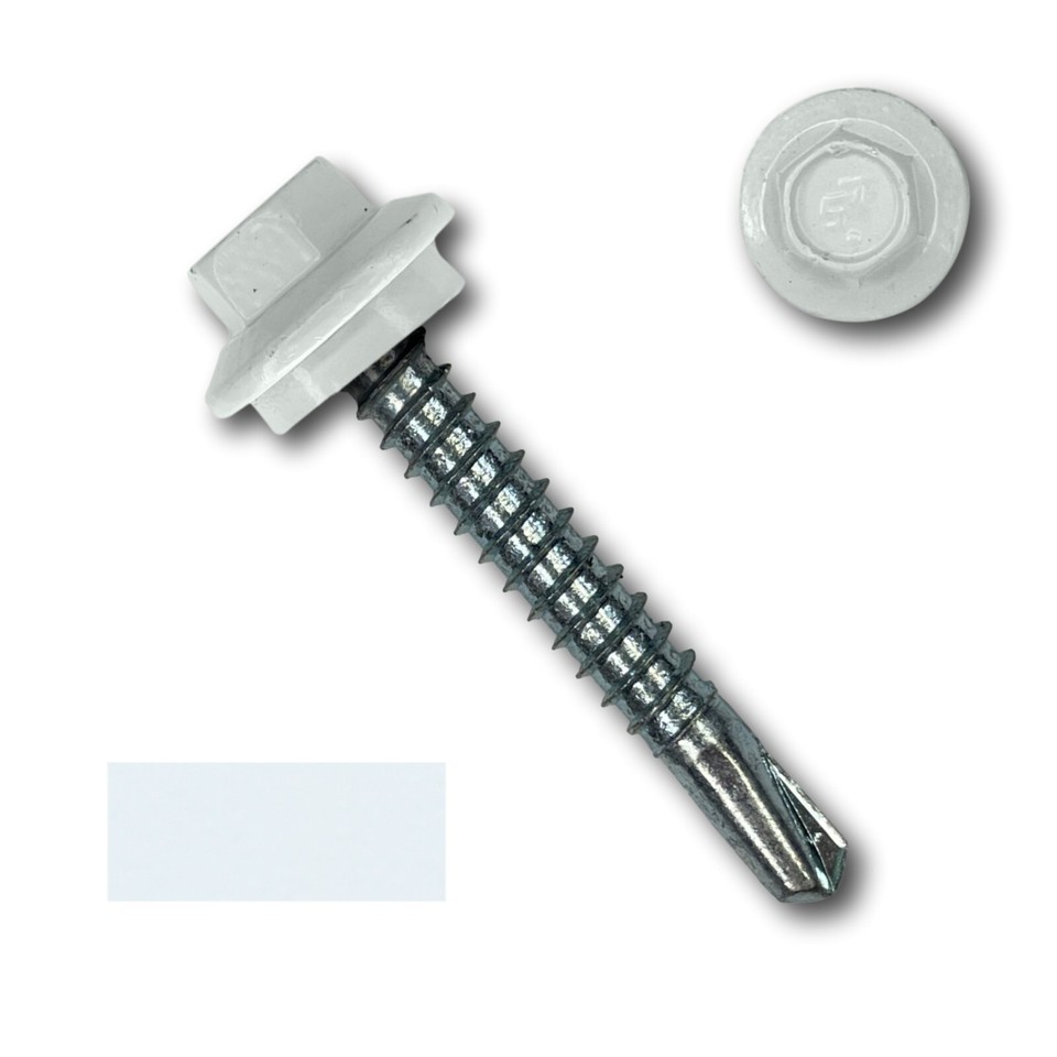 EAGLE 1 Metal Building Screws # 12 (1" - 3") Drill Tip Metal Roofing ...