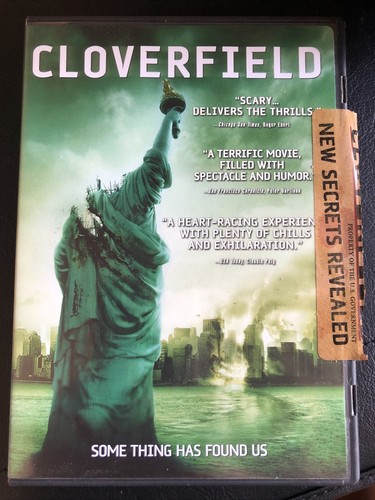 Cloverfield DVD (2008, J.J. Abrams, Matt Reeves, Drew Goddard ...
