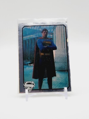 1978 Topps Superman The Movie Foil Stickers Superman (Arms Crossed) | eBay