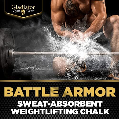 Gym Chalk with Refillable Chalk Ball | Ideal for Weightlifting Chalk ...