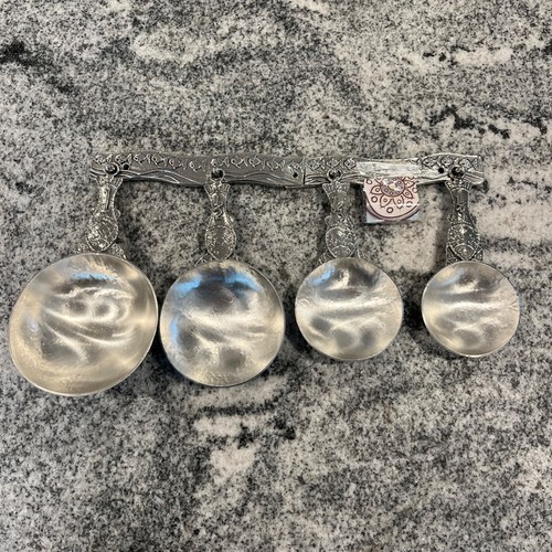 Artisan "The Tin Woodsman Pewter Co" Handmade Fish Pewter Measuring Cup ...