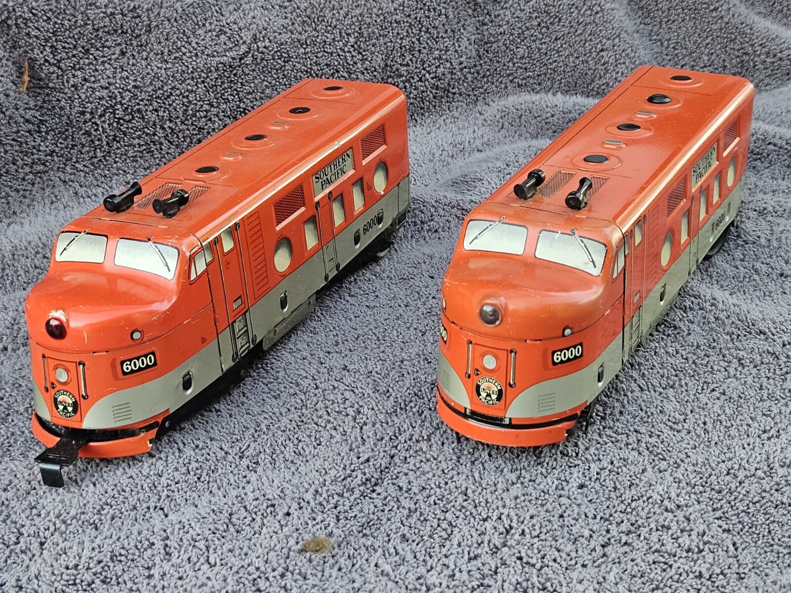 MARX SOUTHERN PACIFIC 6000 O SCALE DIESEL TRAIN SET | eBay