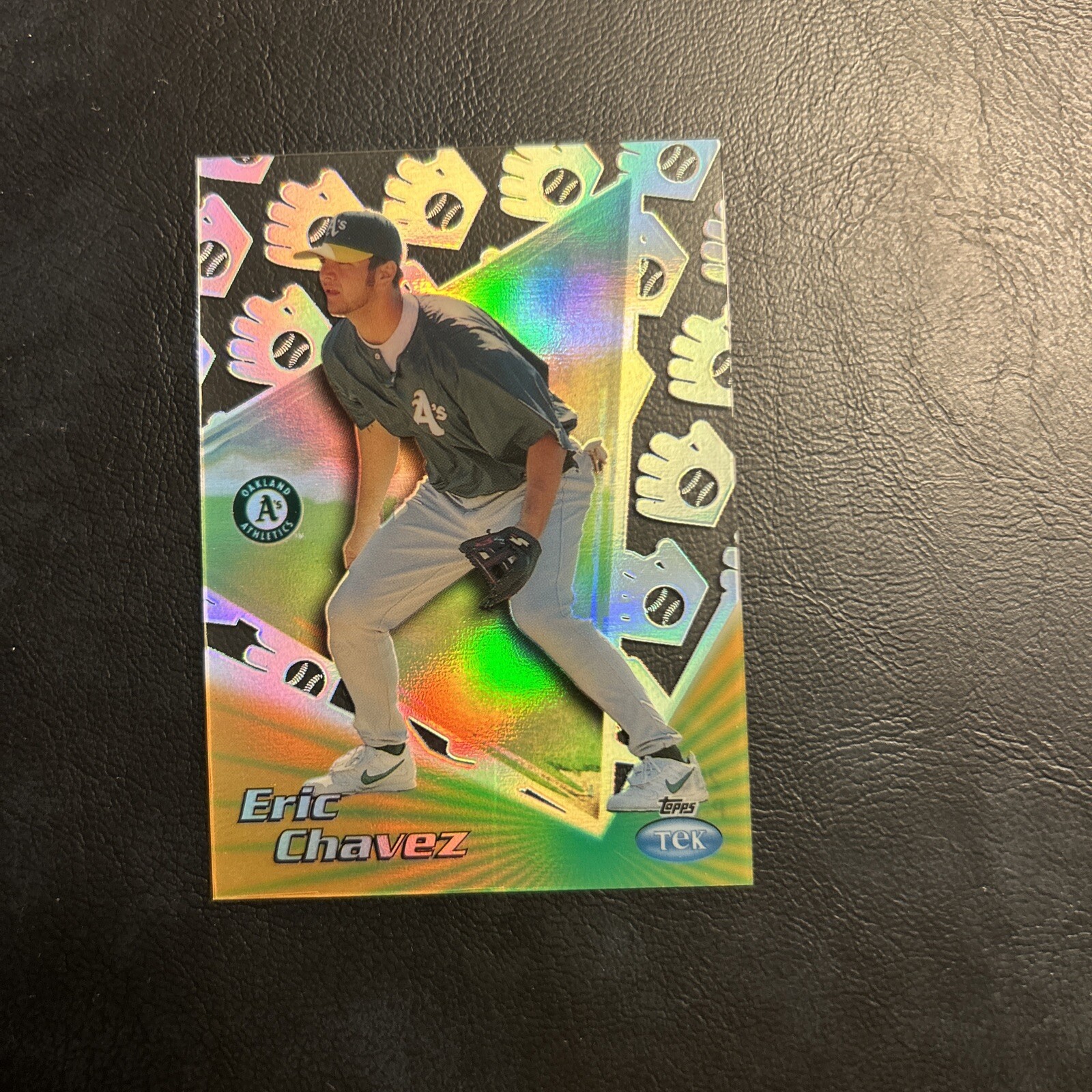 C50c 1999 Topps Tek #29b Eric Chavez, Oakland, A’s Athletics Pattern ...