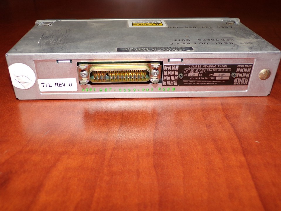 Collins Aerospace CHP-850 Course Heading Panel 622-7397-006 | eBay