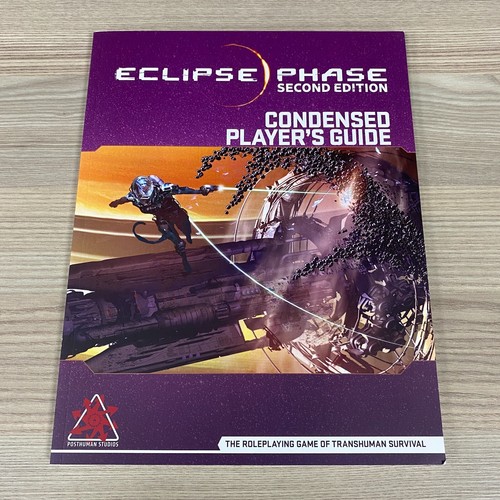 Eclipse Phase Deuxième Édition Condensée Joueurs Guide Broché Posthuman ...