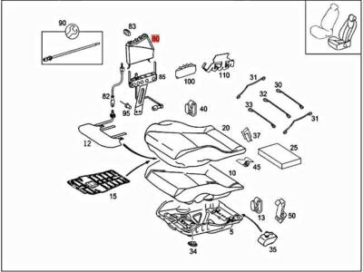 Genuine MERCEDES S203 W203 W463 C-CLASS W203 Regulation valve ...