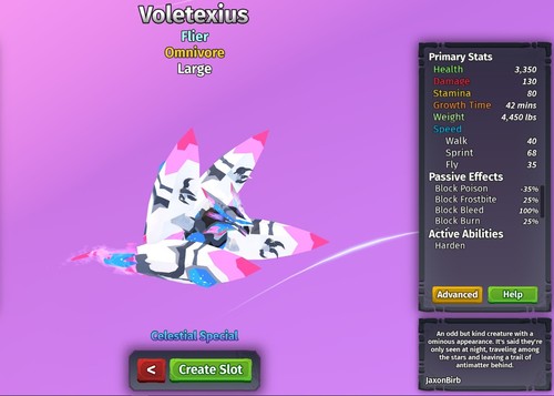 Voletexius Species | Creatures of Sonaria | Roblox | eBay