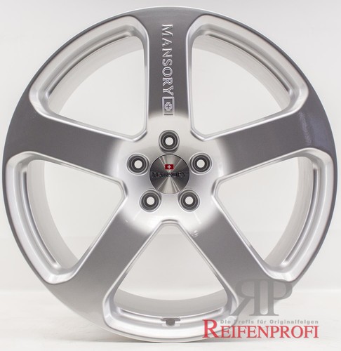 Neuf Range Rover 23 " Mansory C5 Lot de Jantes 11Jx23 ET44 5x120 Argent ...