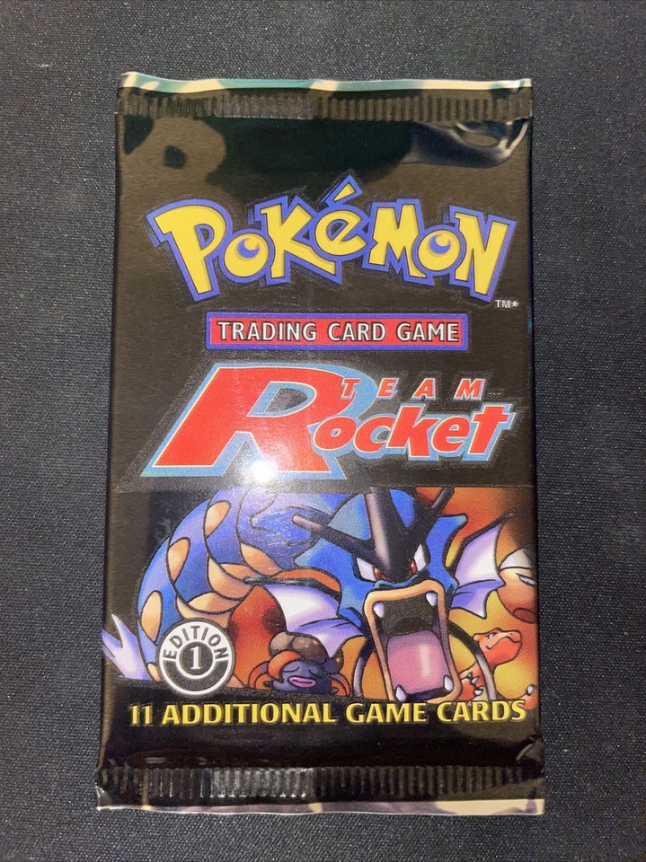 1st Edition Team Rocket Booster Pack Sealed Mint Vintage Pokemon WOTC ...
