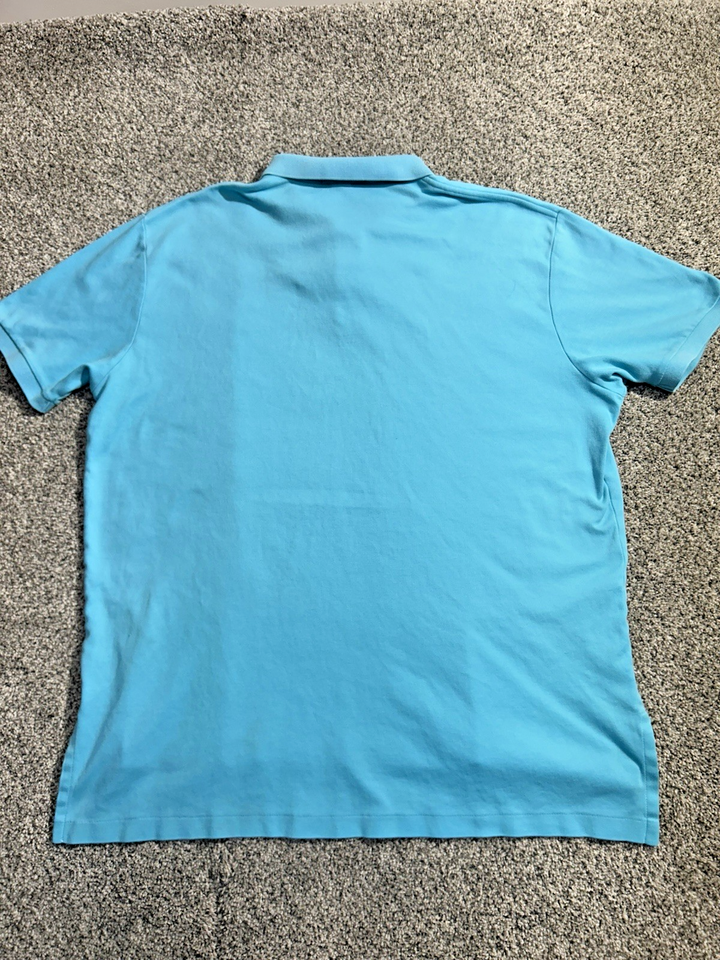 Polo Ralph Lauren Men's Size XL Teal Blue Polo Short Sleeve Shirt | eBay