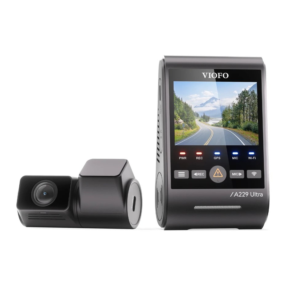 VIOFO A229 Ultra 2CH 4K Front+4K Rear Dashcam with Dual Sony STARVIS 2 ...