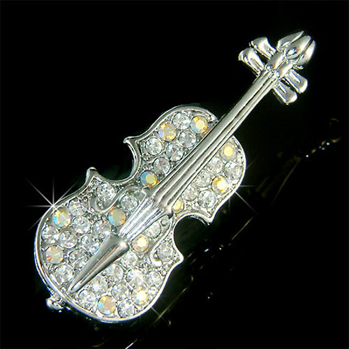 ~VIOLIN VIOLA CELLO~ made with Swarovski Crystal MUSIC Musical Fiddle ...