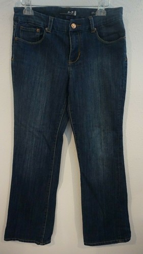 Seven 7 Studio Denim Blue Jeans Womans Sz 8 Bootcut | eBay.de