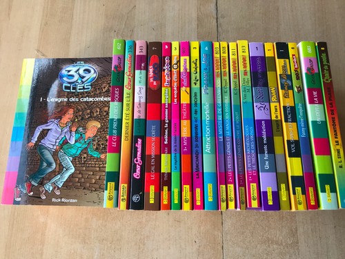 lot 20 livres édition Bayard Poche - Diverses séries : 39 clés, Grand ...