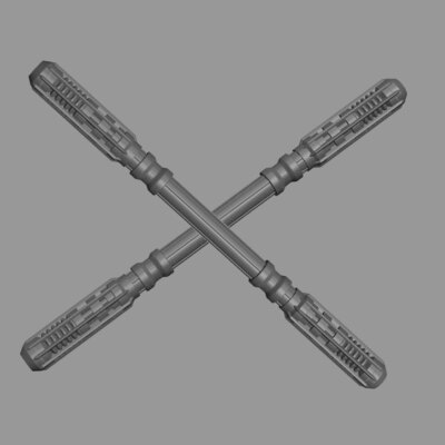 Nightwing Dick Grayson Escrima Sticks custom weapon for DC Comics ...