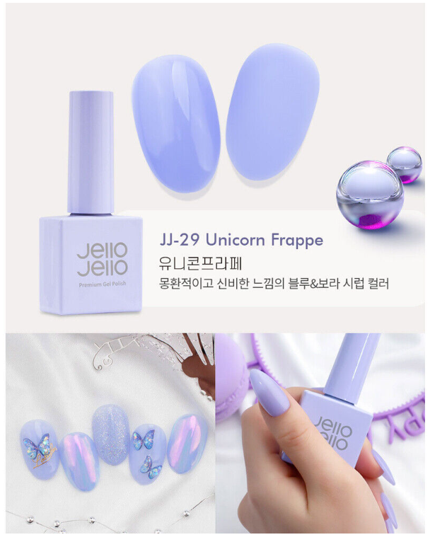 JelloJello Spring Syrup Gel Edition Gel Nail Polish Spring 6 Color Set ...