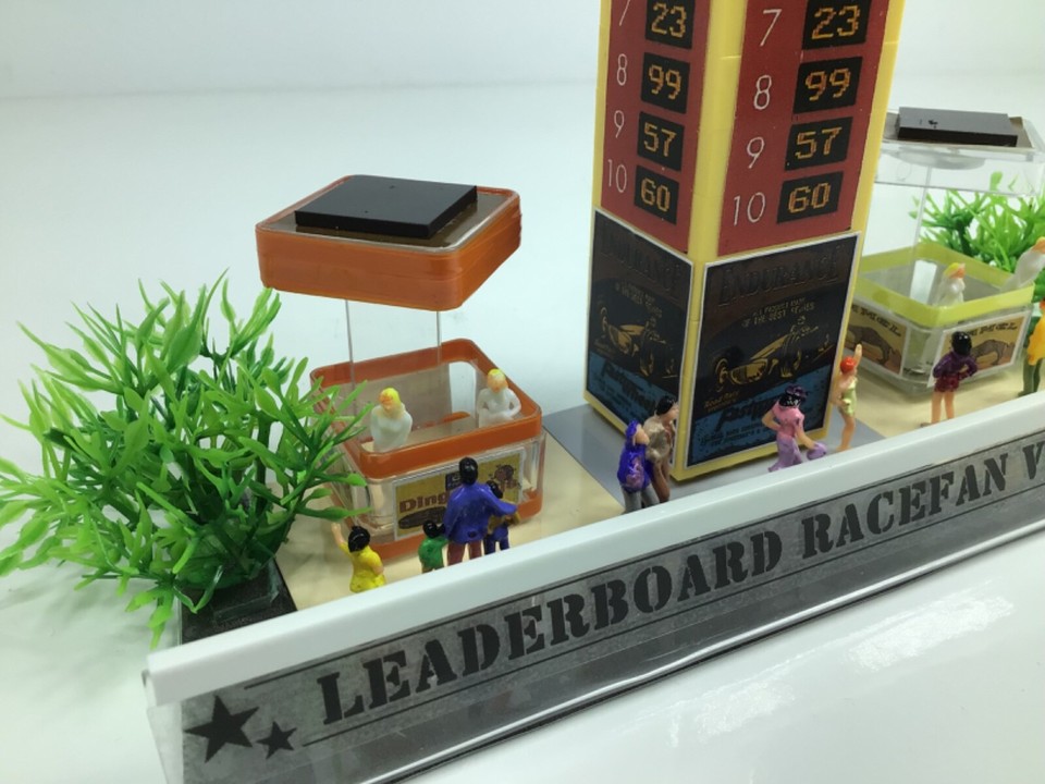 HO SLOT CAR LEADERBOARD COMBO has JUDGES STAND,CAMEL,SNACK STANDS CAR ...