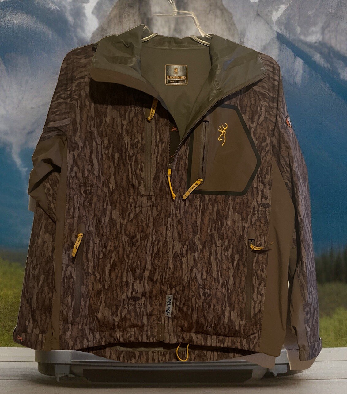 NWOT BROWNING M CAMO WATERPROOF JACKET DIRTY BIRD MOS… - Gem
