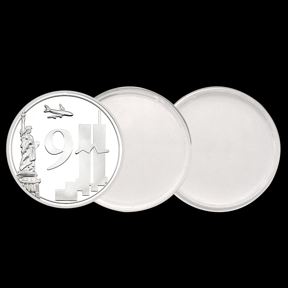 Silver of USA 911 Metal Coin for Collection Commemorative Coins Home ...