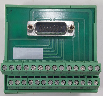 1 NEW PHOENIX CONTACT FLKM HDSUB 26 INTERFACE MODULE ***MAKE OFFER ...