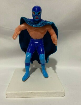 ANIBAL Wrestler 5in Action Figure Mexican TOYS HANDMADE LUCHA LIBRE ...
