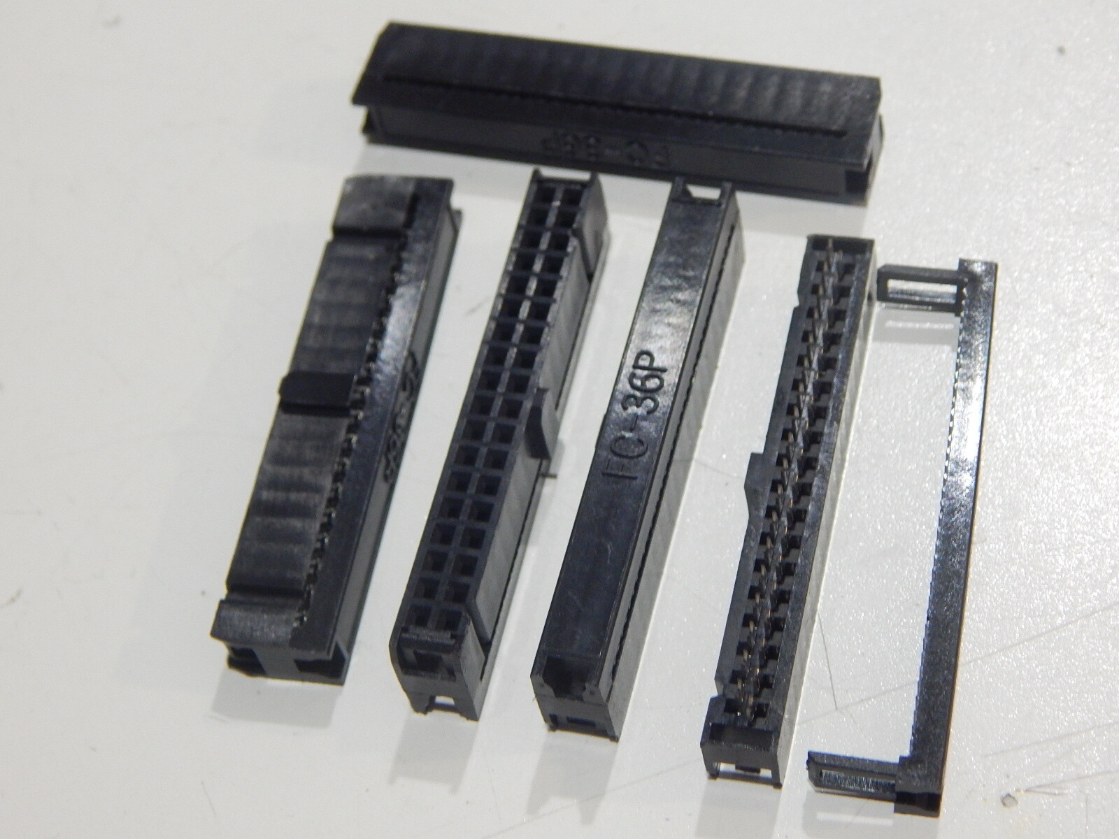 FC-36P 18X2 DUAL 36 PIN RIBBON CABLE CONNECTOR FCI SOCKET CONNECTOR ...