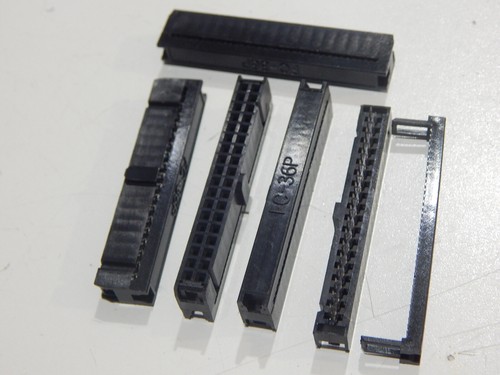 FC-36P 18X2 DUAL 36 PIN RIBBON CABLE CONNECTOR FCI SOCKET CONNECTOR ...