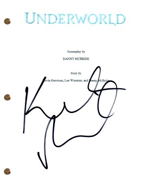 Kate Beckinsale Signed Autograph UNDERWORLD Movie Script Full ...