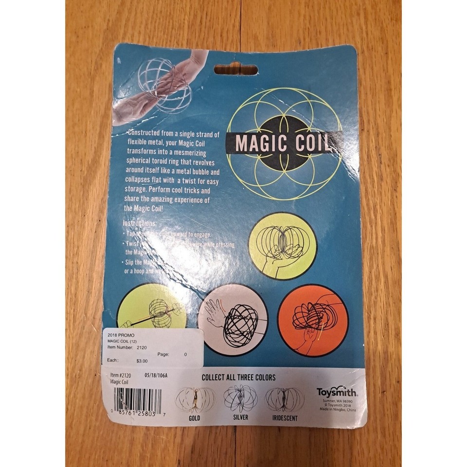 Toysmith magic coil new 2018 promotional toy | eBay