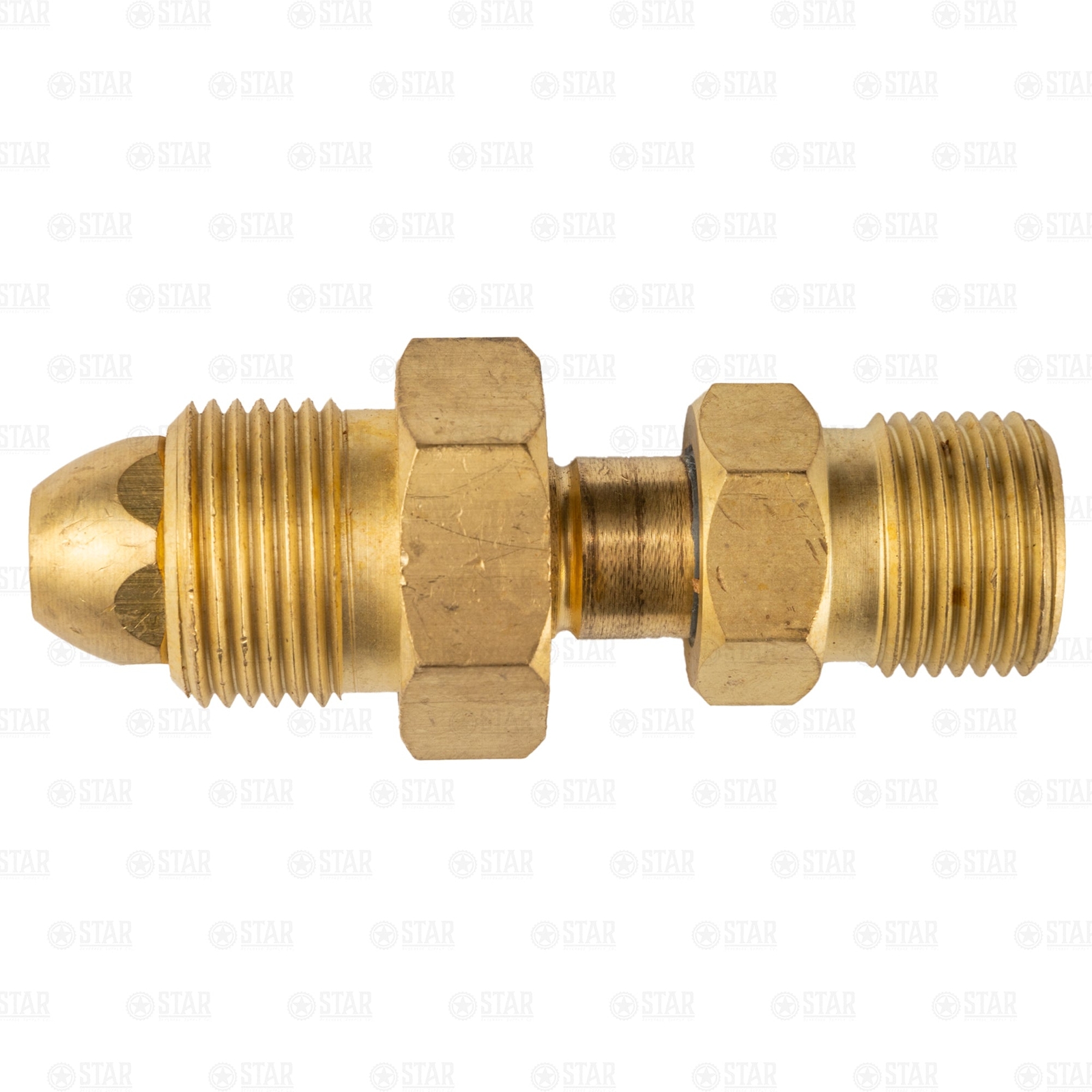 CO2 Regulator to Nitrogen Gas Tank Adapter Brass CGA580 CGA320 Male ...