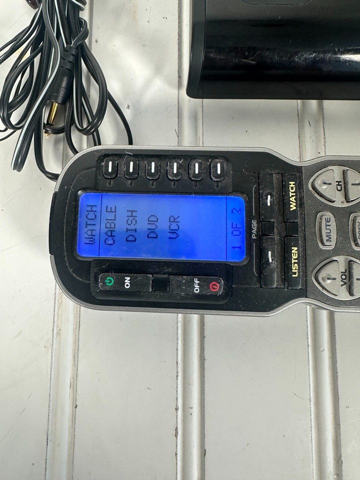 Universal Remote Control MX-900 Programmable Remote Control W/ Base MRF ...