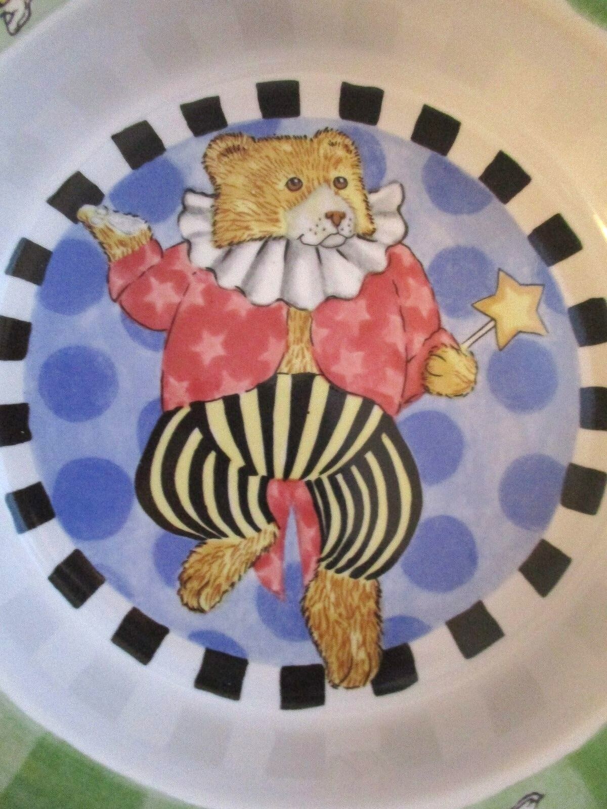 Mes Ames by Heather Outlaw for Essex Kids ~ Childs 6" Bowl ~ Teddy Bear ...