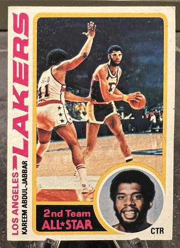 1978-79 Topps KAREEM ABDUL-JABBAR Los Angeles Lakers #110 | eBay
