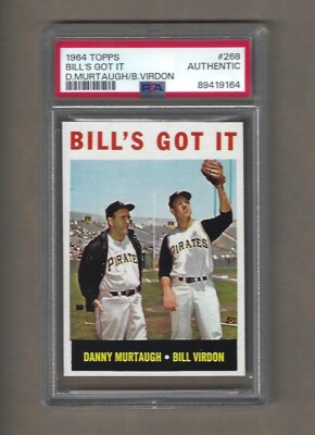 1964 TOPPS BILL'S GOT IT # 268 PSA AUTHENTIC | eBay