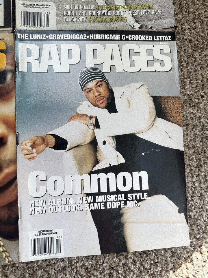 Rap Pages Hip Hop Magazine 1995-1997 Lot Of 17 - Eazy E, The Roots, Etc ...