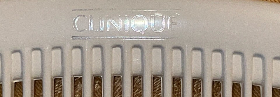 Vintage Clinique White Hard Plastic Wide Tooth Detangling Hair Comb 9 ...