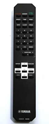 Fernbedienung Yamaha CDX3 V492590 gereinigt getestet CD / 2 Jahre ...