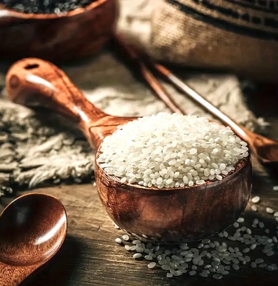 Japanese Wooden Scooping Rice Spoon With Short Handle. Teak wood | eBay