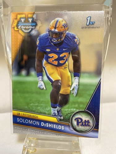 🔥🔥🔥2023 Topps Bowman U Chrome Solomon DeShields 1st. Bowman Pittsburgh💥 ...