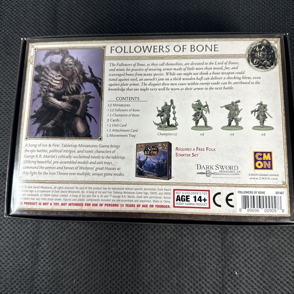 Free Folk Followers of Bone A Song of Ice & Fire Miniatures ASOIAF CMON ...