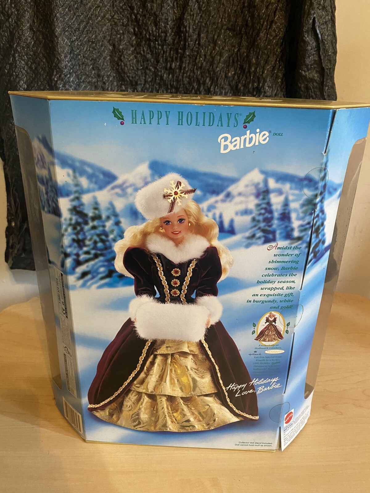 1996 Holiday Barbie Special Edition Happy Holidays Barbie Doll Unopened ...