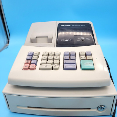 Cash Registers - Sharp Xe-A101 Electronic Cash Register