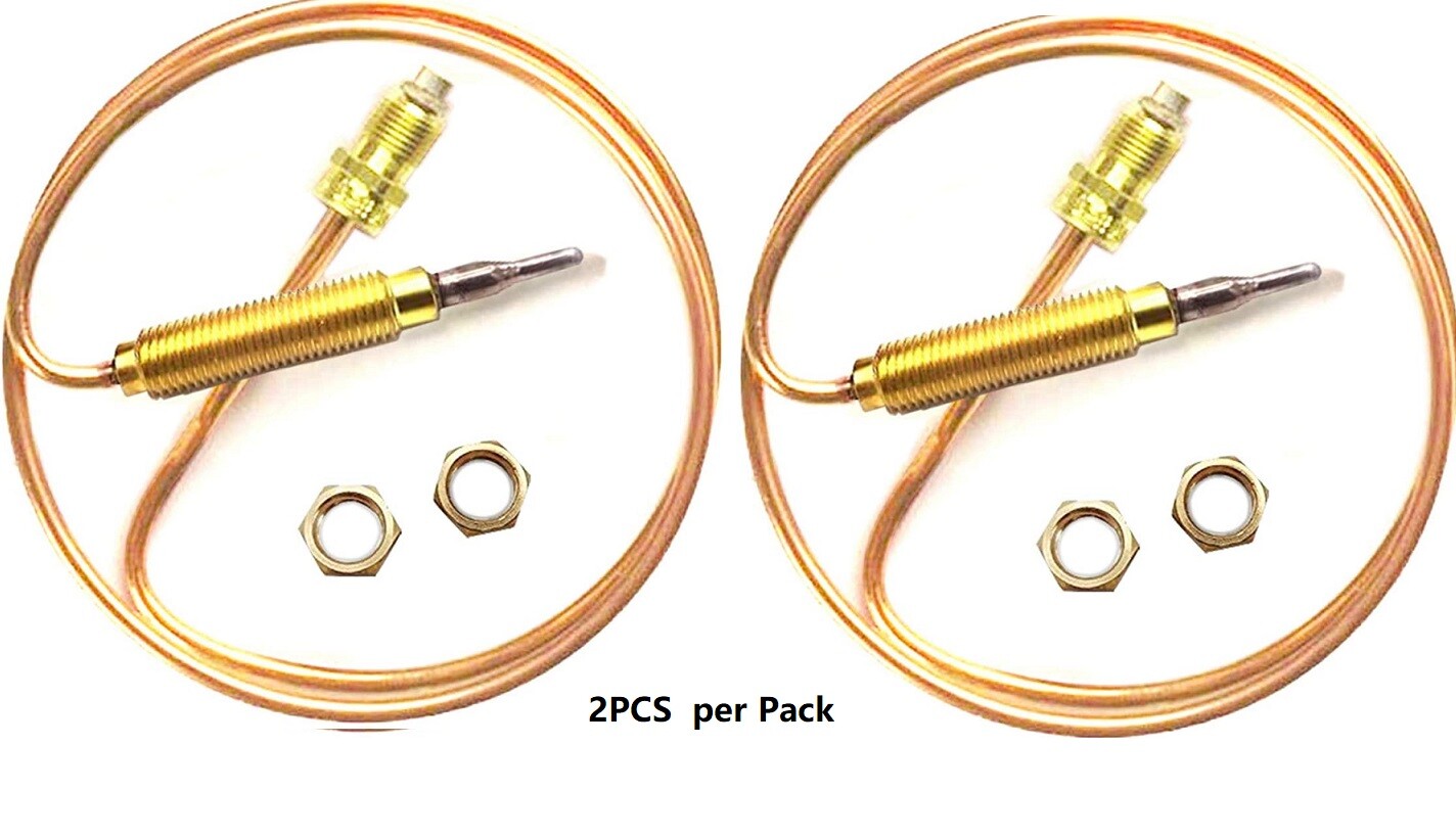 2pcs Propane Heater Thermocouple Sensor For Gas Frirepit Fireplace ...