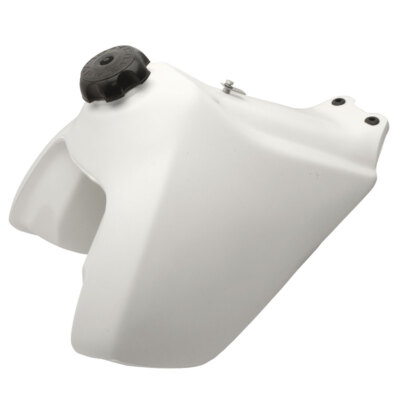 Clarke Oversized Fuel Gas Tank 3.7 Gal White Fits SUZUKI DR650S DR650SE ...
