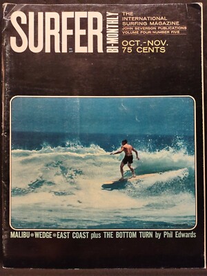 Surfer The International Surfing Magazine Vintage Issue October ...